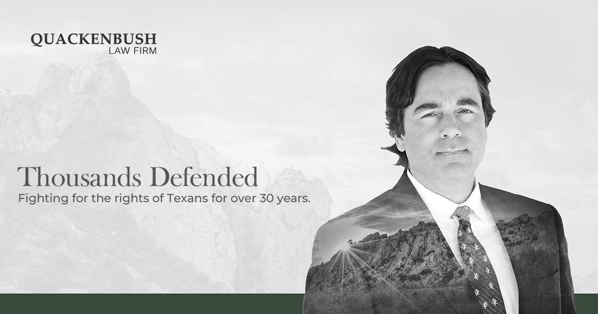 Amarillo DWI Defense Attorney | Quackenbush Law Firm